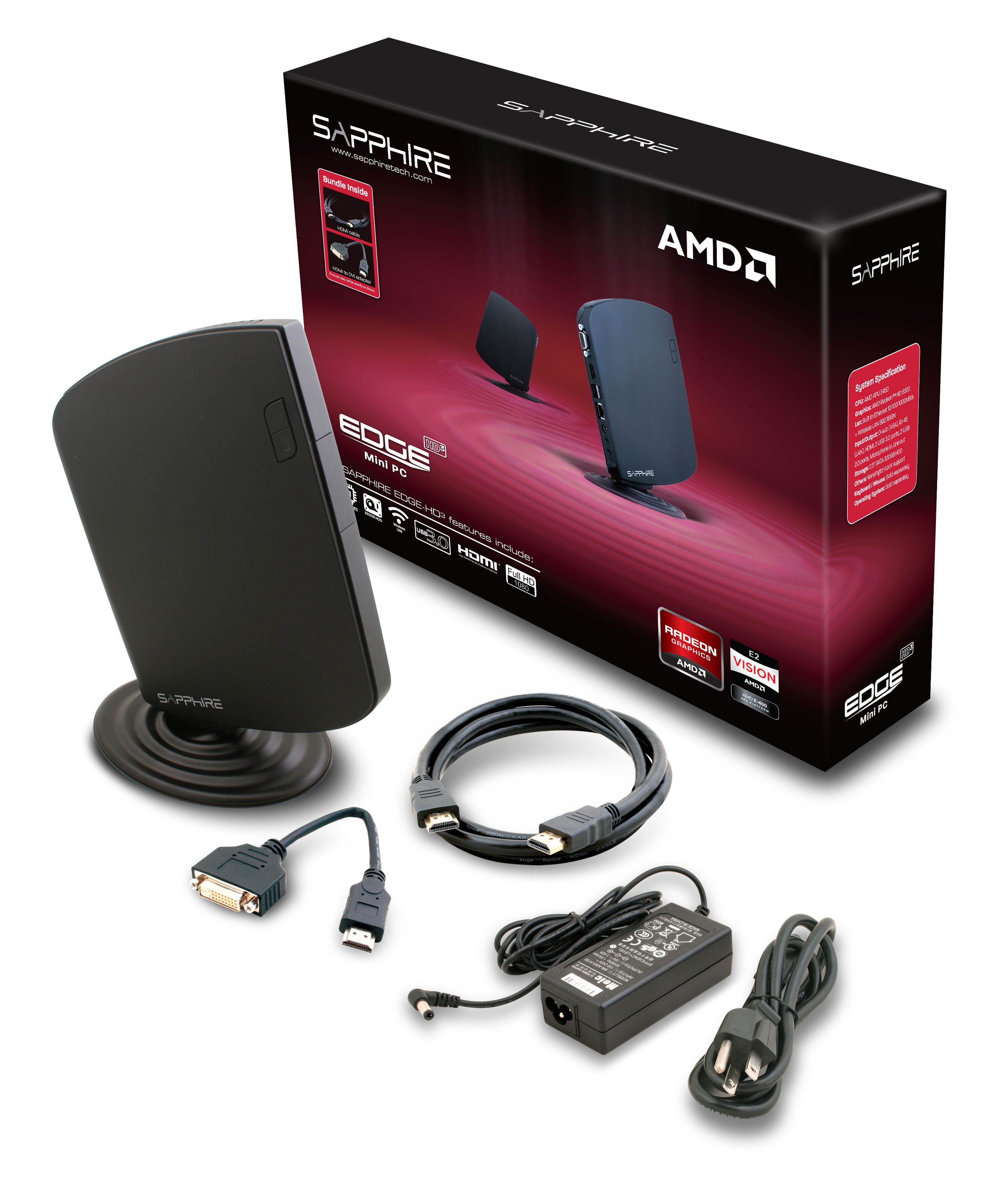 Sapphire Edge-HD 3 Mini PC
