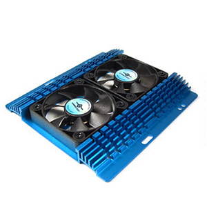 Vantec Aluminum Hard Drive Cooler with Dual Fans - Model HDC-502A