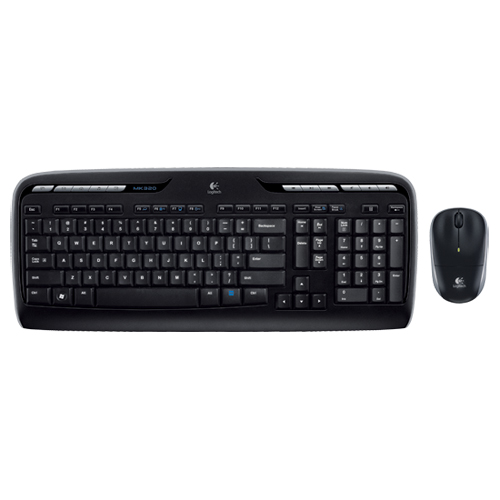 Logitech Wireless Desktop Mk320 Keyboard And Mouse 920002836